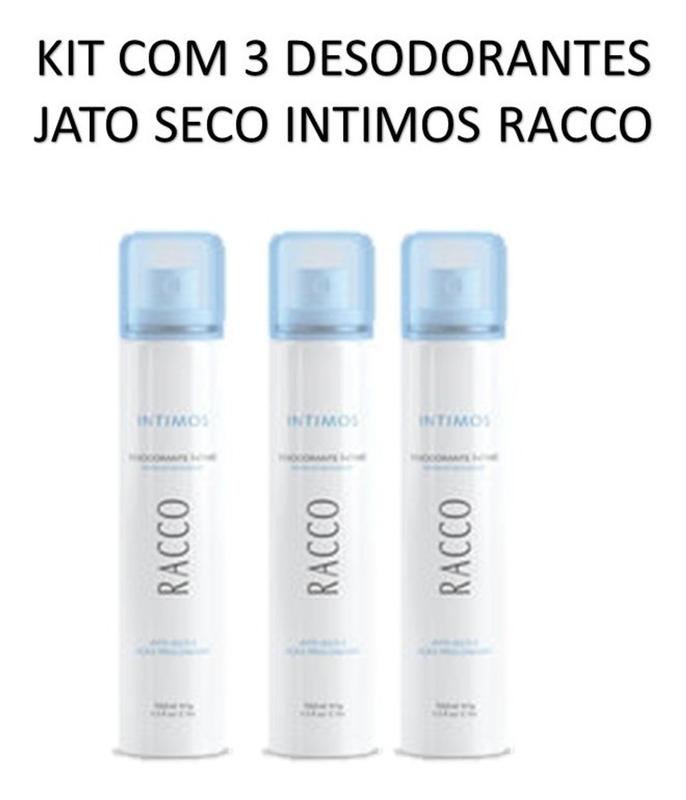 Desodorante intimo racco kit com 3 (100ml cada) - Desodorante Íntimo ...
