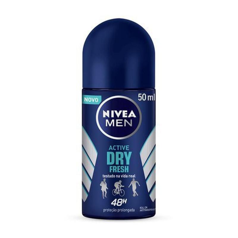 Desodorante Roll On Nivea Men Dry Fresh 50ml - Desodorante - Magazine Luiza