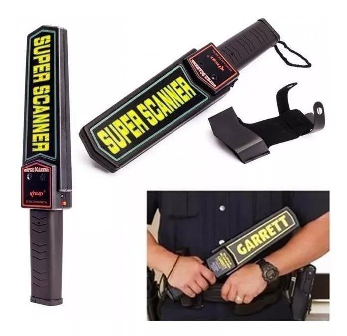Detector De Metais Portátil Scanner D Segurança Profissional Original ...
