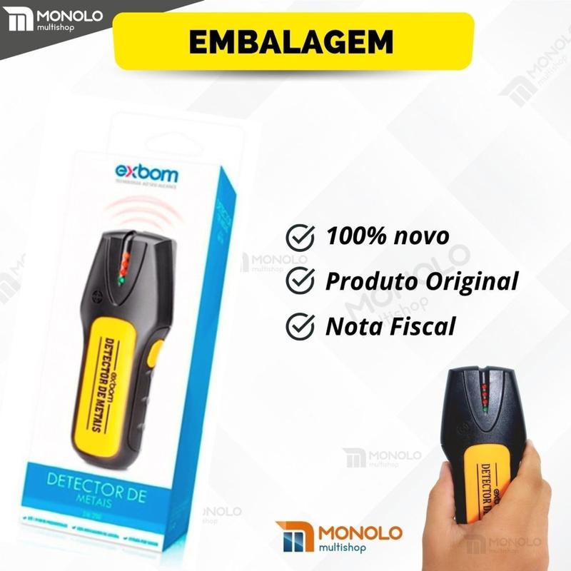 Detector de Parede Scanner Tubo Água, Pvc, Metal, Fios, Madeira - EX ...