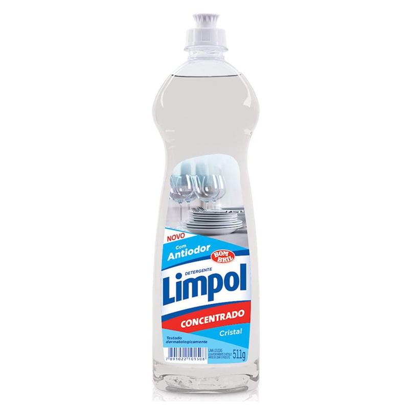 Detergente Bombril Limpol Gel Cristal 511g - Detergente - Magazine Luiza