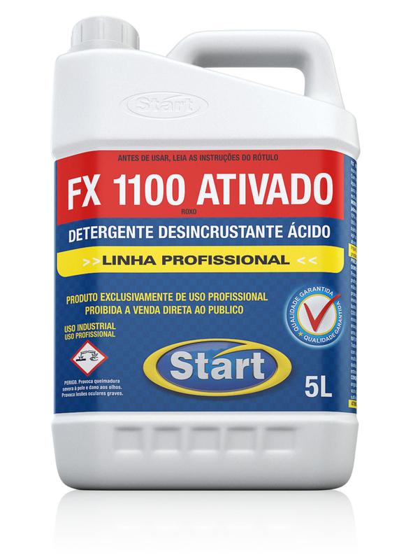 Detergente desincrustante ácido fx 1100 5l - Start - Limpador Desincrustante - Magazine Luiza