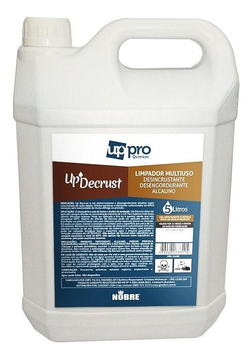 Detergente Desincrustante Chapa Forno Grelha 5l Nobre Alcali - Limpador Desincrustante ...