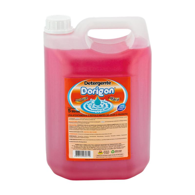 Detergente Maçã 5 litros Dorigon - Dorigon - Detergente - Magazine Luiza