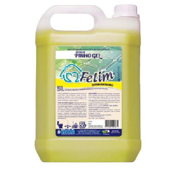 Detergente Pinho Gel 5 L - Felim - Detergente - Magazine Luiza