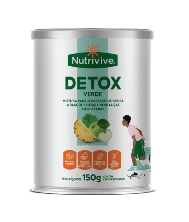 DETOX VERDE NUTRIVIVE 150g - Emagrecedores - Magazine Luiza