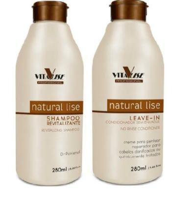 Detra Duo Natural Lise Shampoo + Leave-In - 2x280ml - Kit de Tratamento ...
