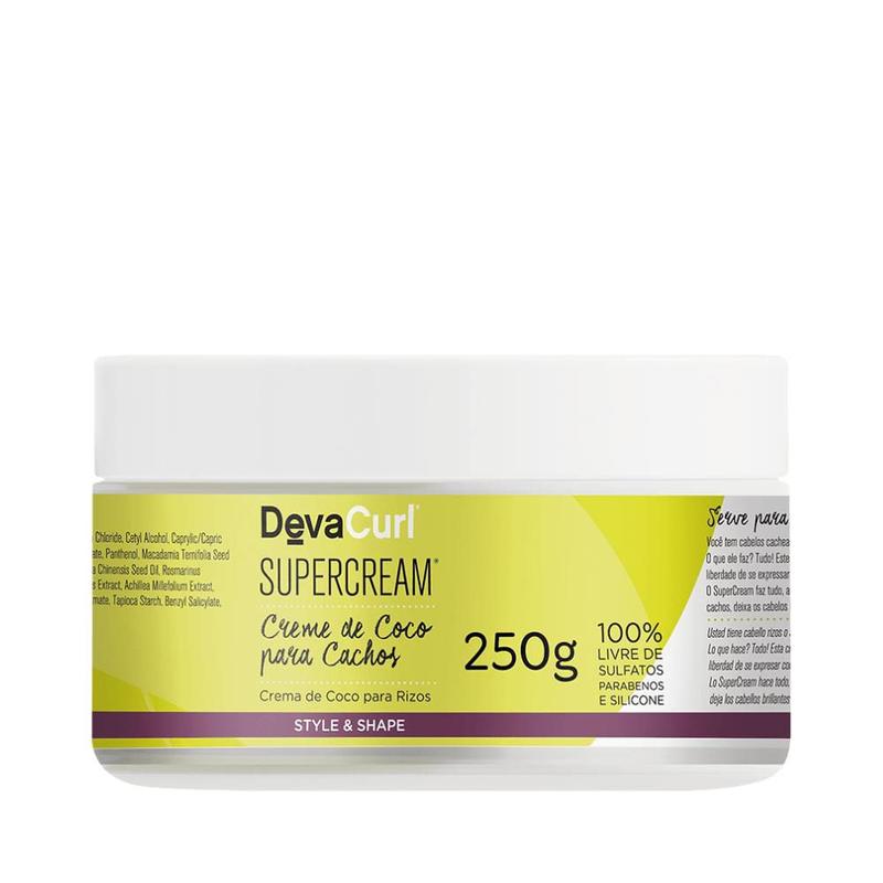 Deva Curl Super Cream 250g - Kit de Tratamento para Cabelos - Magazine Luiza