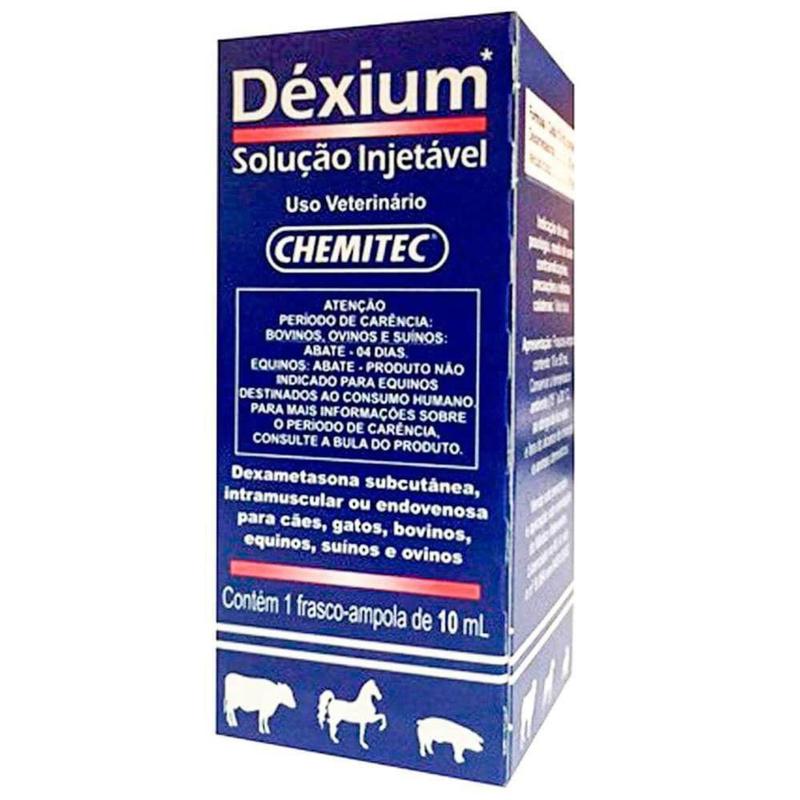 Dexium 10 ml - Chemitec - Farmácia Pet - Magazine Luiza
