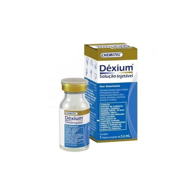 Déxium Chemitec Injetavél 50ml - Farmácia Pet - Magazine Luiza