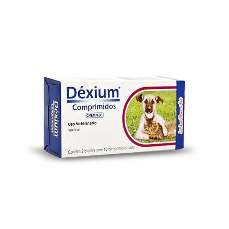 Dexium Comprimidos - 20 comprimidos - Chemitec - Farmácia Pet ...