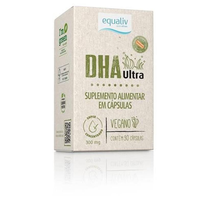DHA Ultra Vegano 30 cápsulas - Equaliv - Ômega 3 / Óleo de Peixe ...