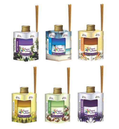 Difusor Ambiente Tropical Aromas Aromatizador 250ML - Difusor de Aroma ...