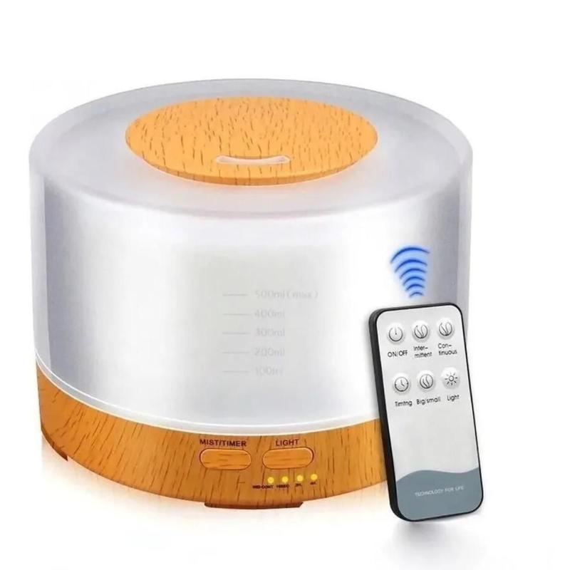 Difusor Aromatizador Umidificador Cromoterapia De 300ml Aromaterapia ...