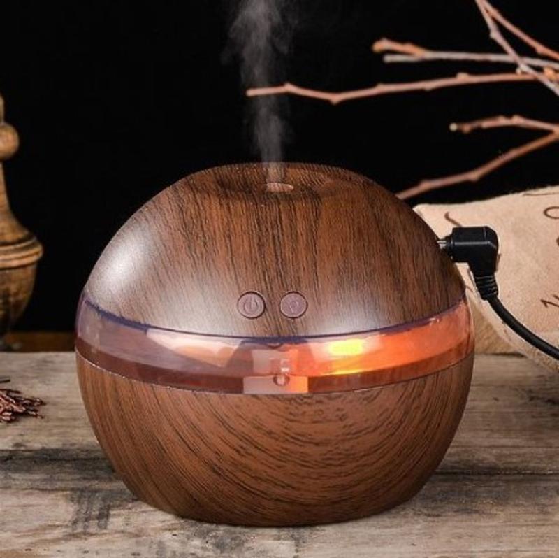 Difusor de Aroma (600709) USB Umidificador de Névoa Fria ultrassônico ...