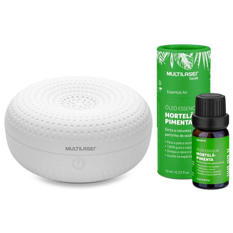Difusor De Aromas Ambiente Eletrico Óleo Essencial De Hortelã Pimenta ...