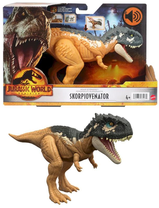 Dinossauro Jurassic World c/ Som - Ruge e Ataca - Campo Cretáceo Dino ...