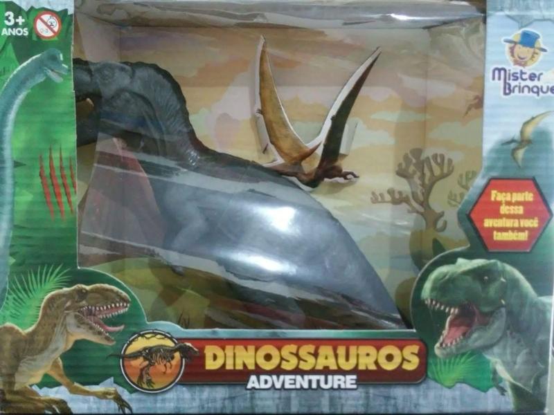 Dinossauros Adventure Rex Mini - Mister Brinque - Bonecos - Magazine Luiza