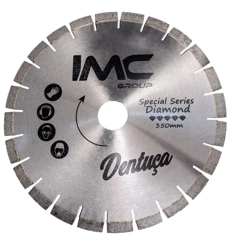 Disco De Serra Diamantado Silencioso Alto Rendimento 350Mm - IMC - Disco de Corte - Magazine Luiza