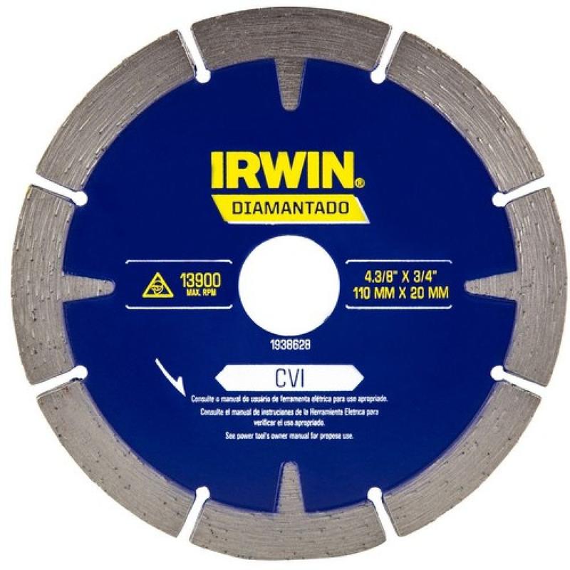 Disco Diamantado Irwin Segmentado 13892 - Kit C/5 Peca(S) - Disco de ...