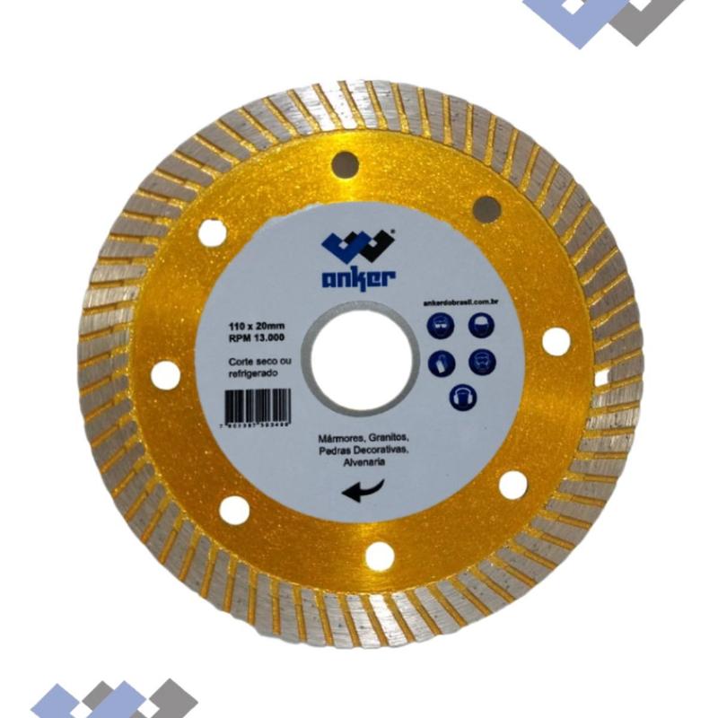 Disco Diamantado Para quartzo branco - Anker do Brasil - Disco de Corte ...