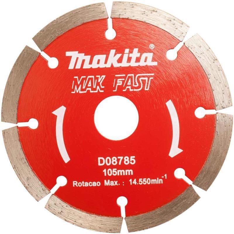 Disco diamantado segmentado d-08785 105mm - makita - Disco de Corte ...