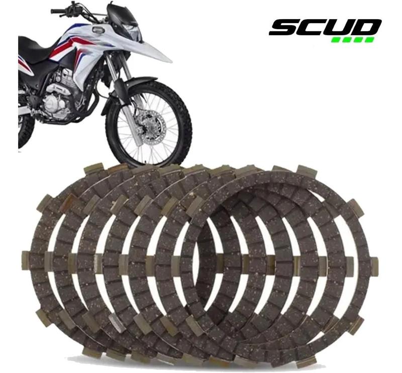Disco Embreagem Jogo Cb300 Xre300 Honda Original Scud - Disco de ...