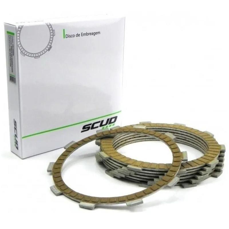 Disco Embreagem Nx 400 Falcon Cb 300 Xre 300 Honda Moto Scud ...