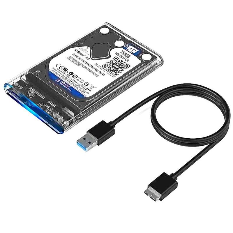 Disco Externo Hd 750gb com Usb 3.0 P/ Pc Notebook Video Game - KNUP ...