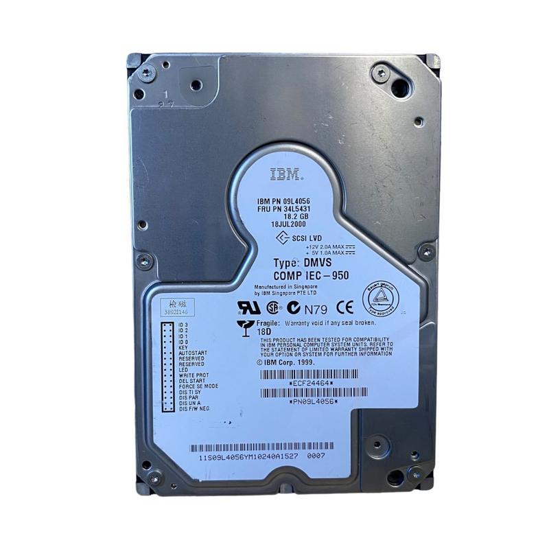 Disco Rigido Interno Hd Scsi Ibm 80pinos 18gb Hotswap Ibm - HD Interno ...