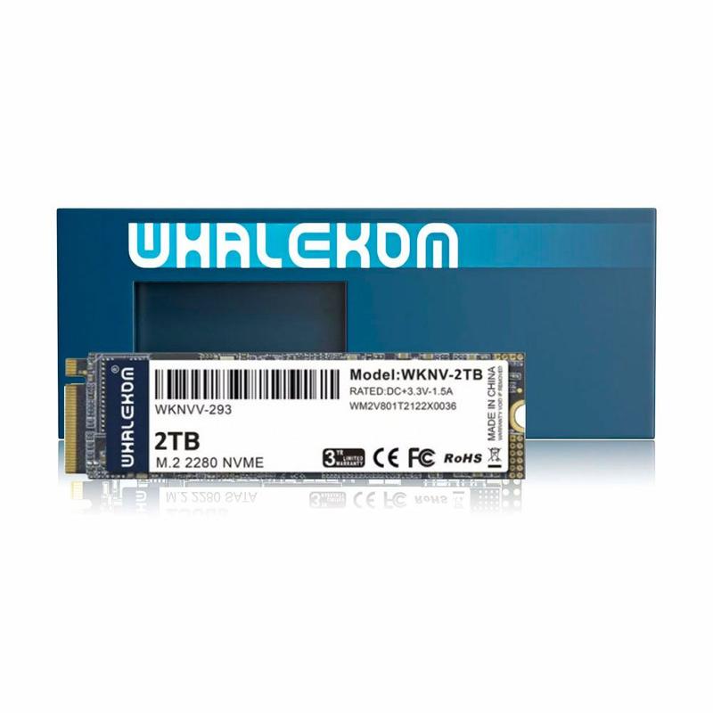 Disco Sólido Interno Whalekom 2Tb Series P40 Nvme PCIe 4.0 - SSD ...