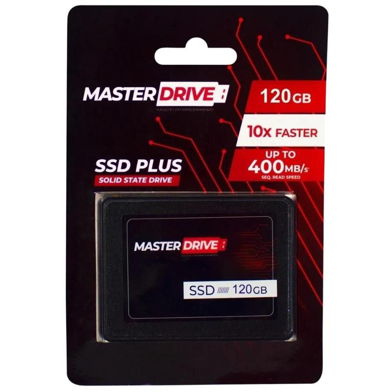 Disco Ssd 120GB Masterdriver 400mbps 10x Faster Speed Box - SSD ...