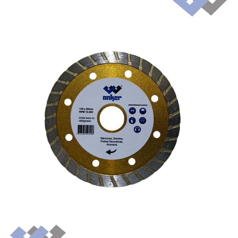 Disco Turbo Gold 110x20mm para Esmerilhadeira Bosch - Anker do Brasil ...