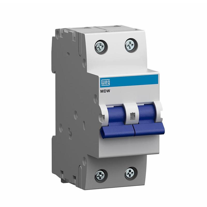 Disjuntor Mini Din Bipolar 10a Curva b 5ka 230/400v Weg - Disjuntor DR - Magazine Luiza
