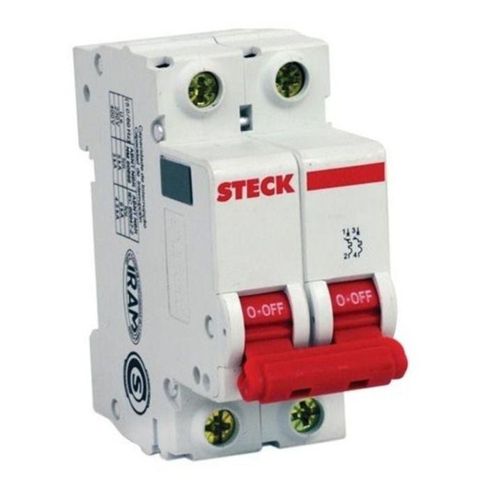 Disjuntor serie sd62 16a 2p curva b 3ka steck - Disjuntor DR - Magazine ...