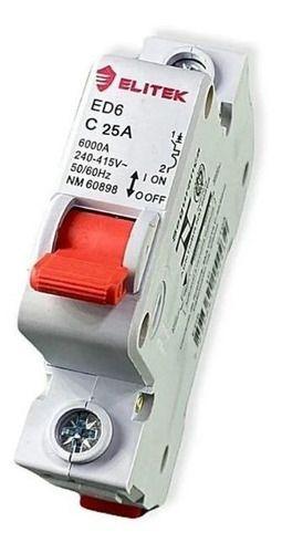 Disjuntor Unipolar Elitek 6,10,16,20,25,32,40,50,63 Amperes - Disjuntor ...