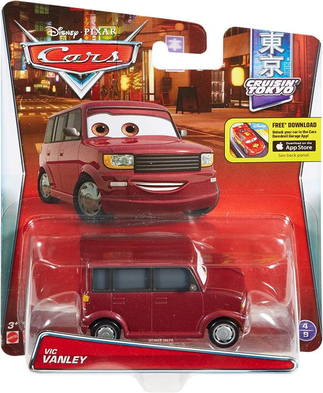Disney Cars Carros - Vic Vanley Mattel - Carrinho de Brinquedo ...