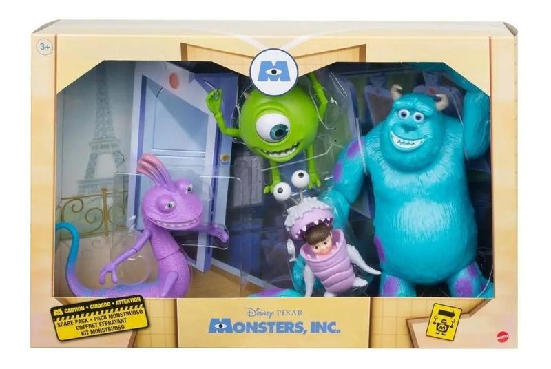 Disney Pixar Kit Monstros S.A. Boo Sulley Mike Randy Gmd17 - Mattel ...