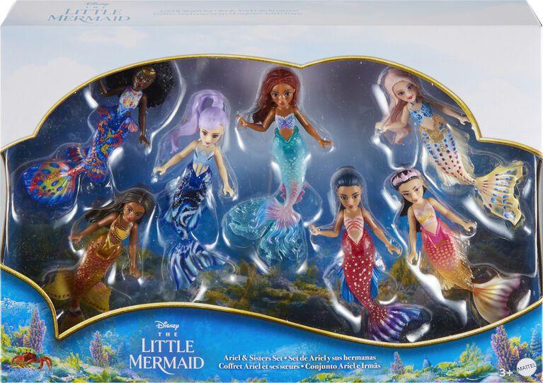Disney The Little Mermaid Ariel Ursula e Eric-Pronta Entrega - Bonecas ...