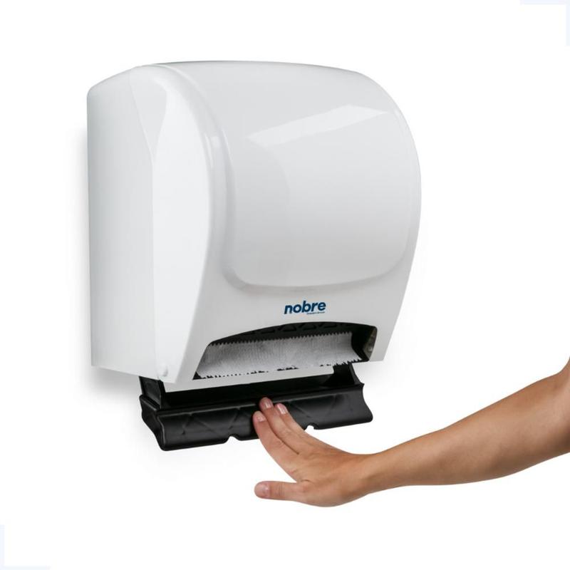 Dispenser com alavanca para papel toalha banheiro nobre - Dispenser Papel Toalha - Magazine Luiza