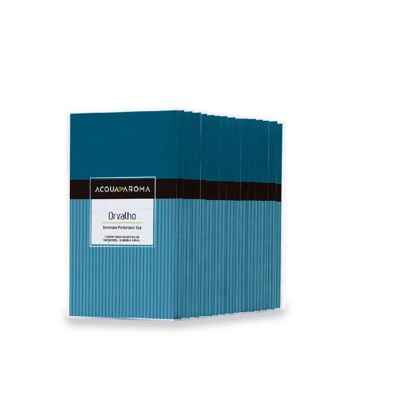 Display 15 Envelopes Perfumados Orvalho Acqua Aroma - 12g - Terapia ...