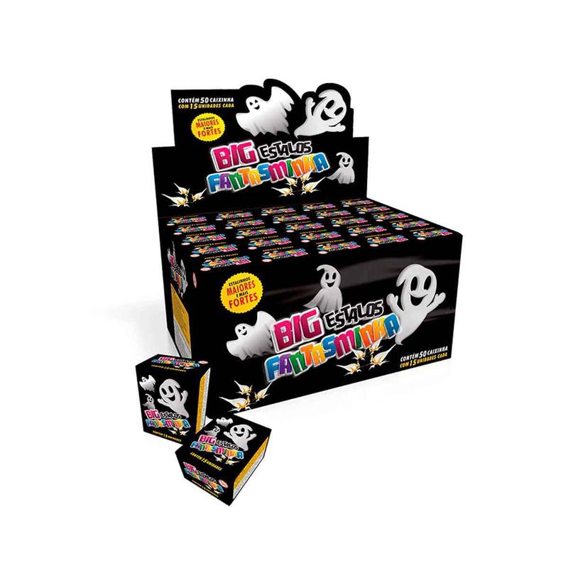 Display Estalos de Salão Fantasminha Big 15 Estalos 50und - Estalinho ...