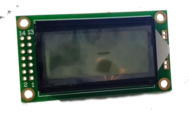 Display lcd 8x2 - backlight verde - 0802a - QAPass - Projetor ...