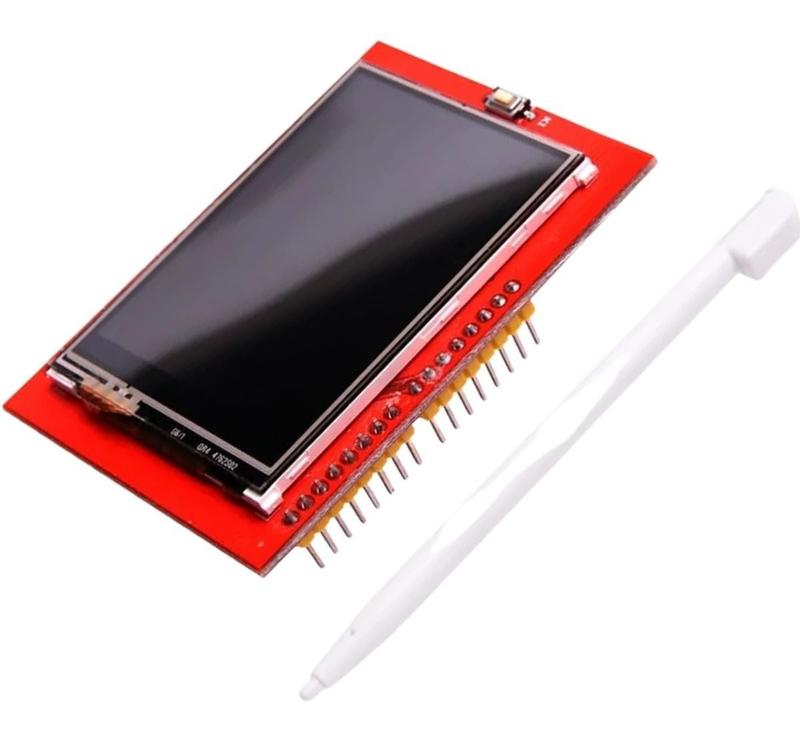 Display TFT Touch Screen 2.4" Shield com Slot SD para Arduino - OEM ...