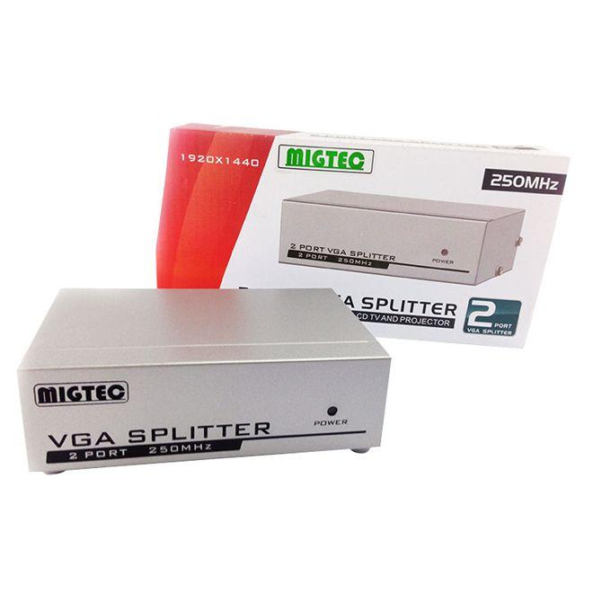 Distribuidor de Vídeo Splitter VGA 2 portas - Migtec MT2502 ...