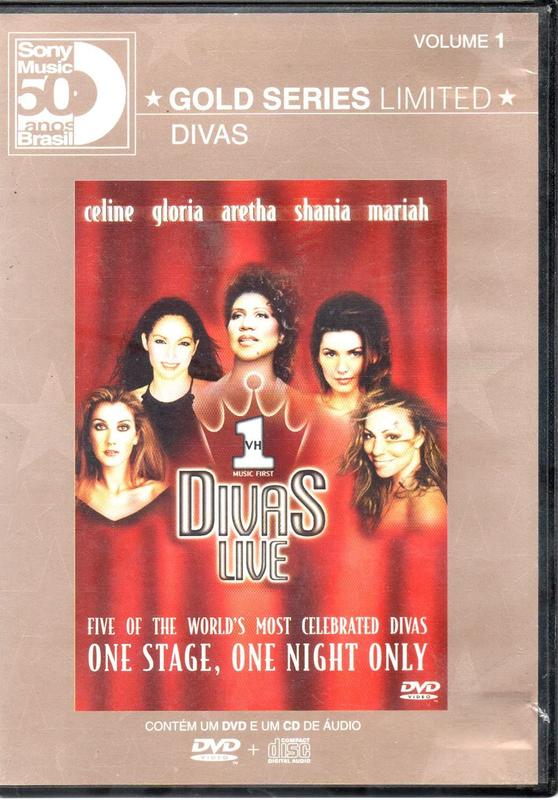 Divas Gold Series Limited dvd + cd original lacrado - musica - Outros ...