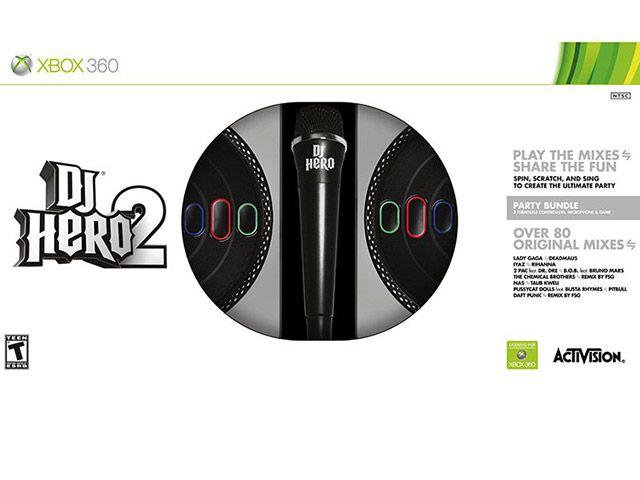 DJ Hero 2 com 2 Pickups de DJ + Microfone - para Xbox 360 - Activision ...