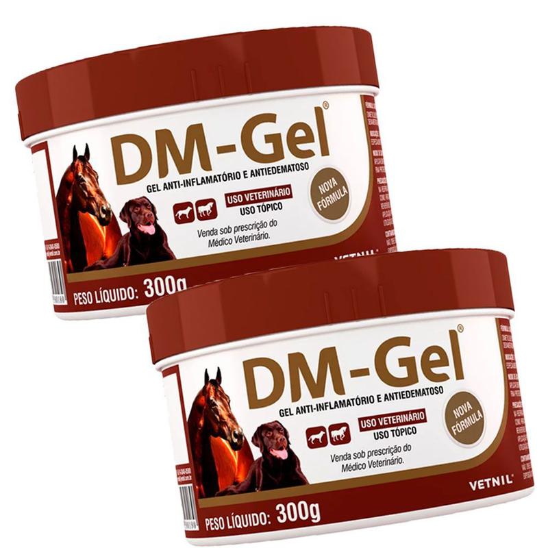 Dm Gel Anti-Inflamatório Vetnil 300g - Kit 2 Unidades - Anti ...