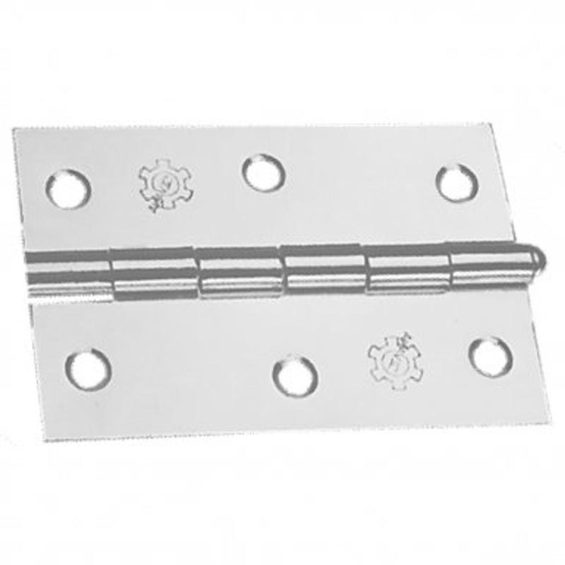 Dobradiça 2.1/2" zincada com 1 peças - Silvana - Dobradiças - Magazine ...