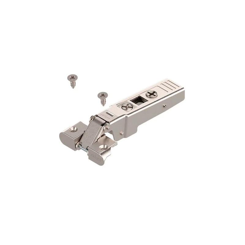 Dobradiça reta clip 95 + calço niquelado blum - Dobradiças - Magazine Luiza